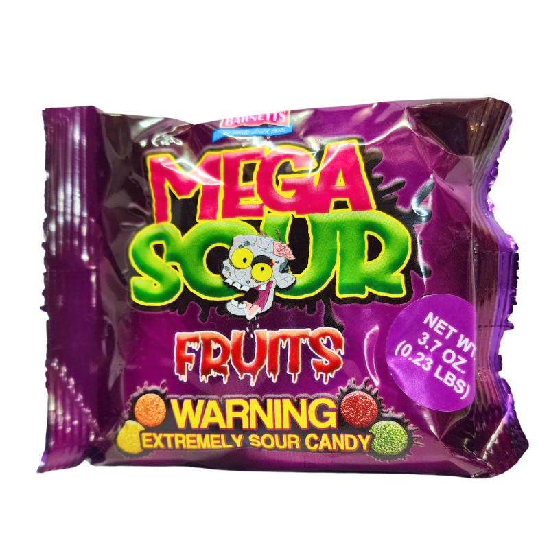 Barnetts MEGA SOUR® EXTREMELY SOUR CANDY, 3.7 oz. | Snyder's Candy