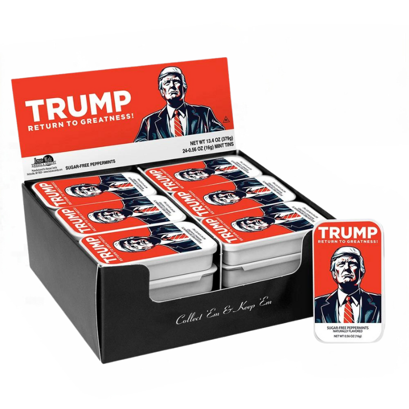 TRUMP: RETURN TO GREATNESS MINTS, 0.56 OZ | Snyder's Candy