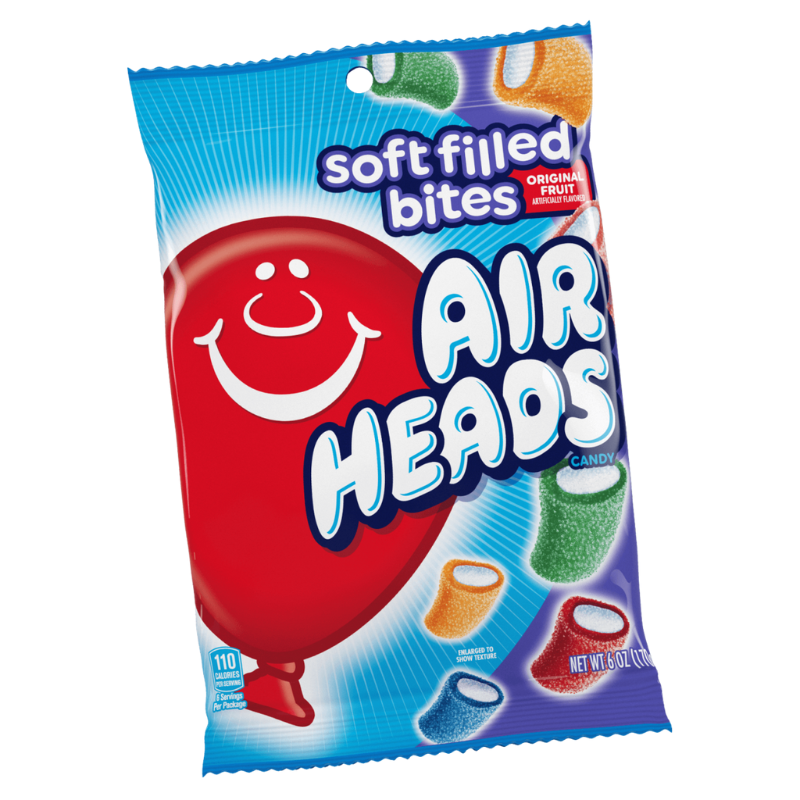 Airheads® Candy Soft Filled Bites - 6 oz | Snyder's Candy
