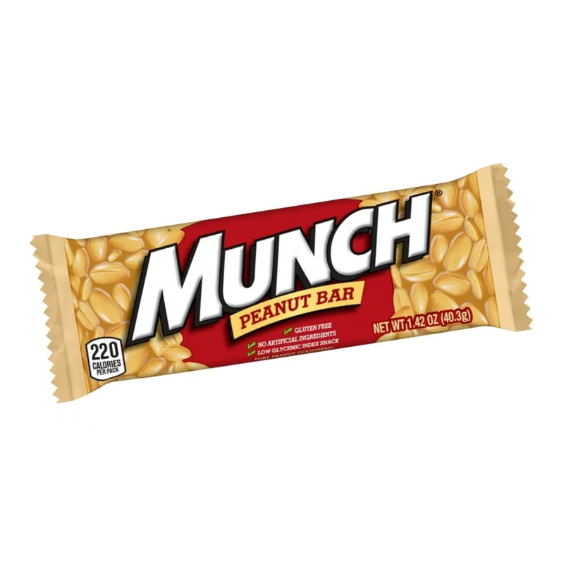 Munch Peanut Bar, 1.42 oz. | Snyder's Candy