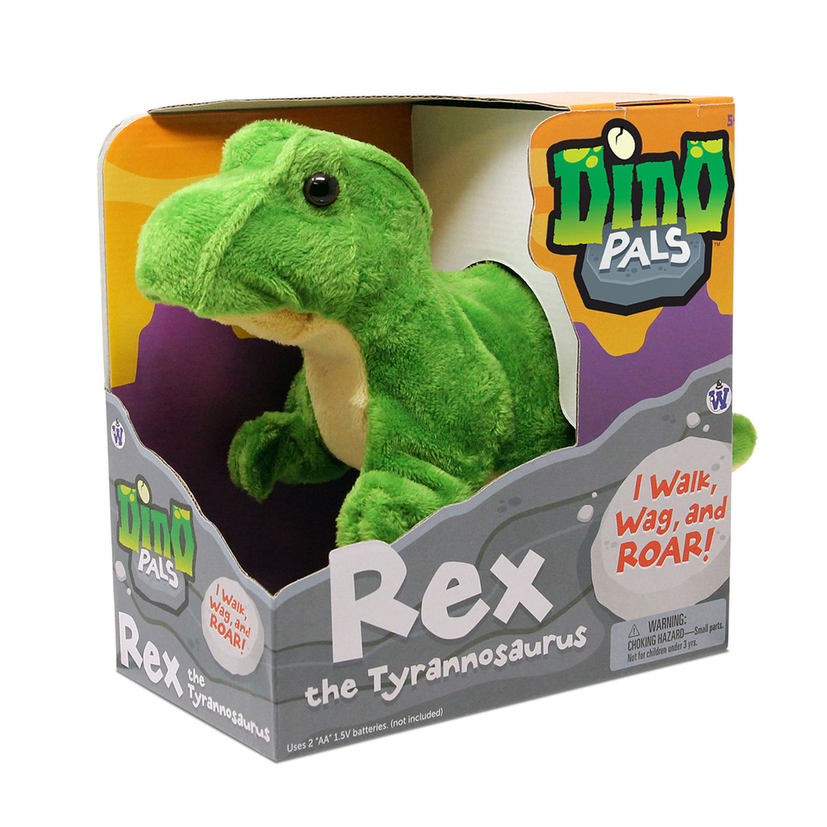 Rex the Tyrannosaurs - Battery Operated Animatronic Dino Pal | Snyder's ...