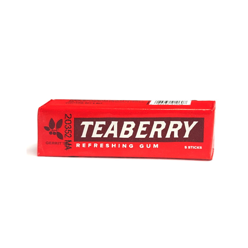 Gerrit's® Refreshing Teaberry Chewing Gum - 0.6 oz. | Snyder's Candy